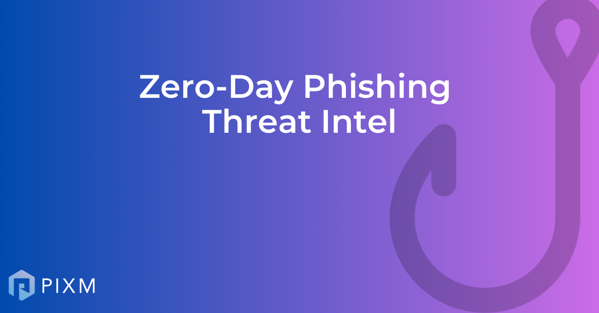 Pixm's Zero-Day Threat Intelligence April 14, 2025 - Pixm Anti-Phishing